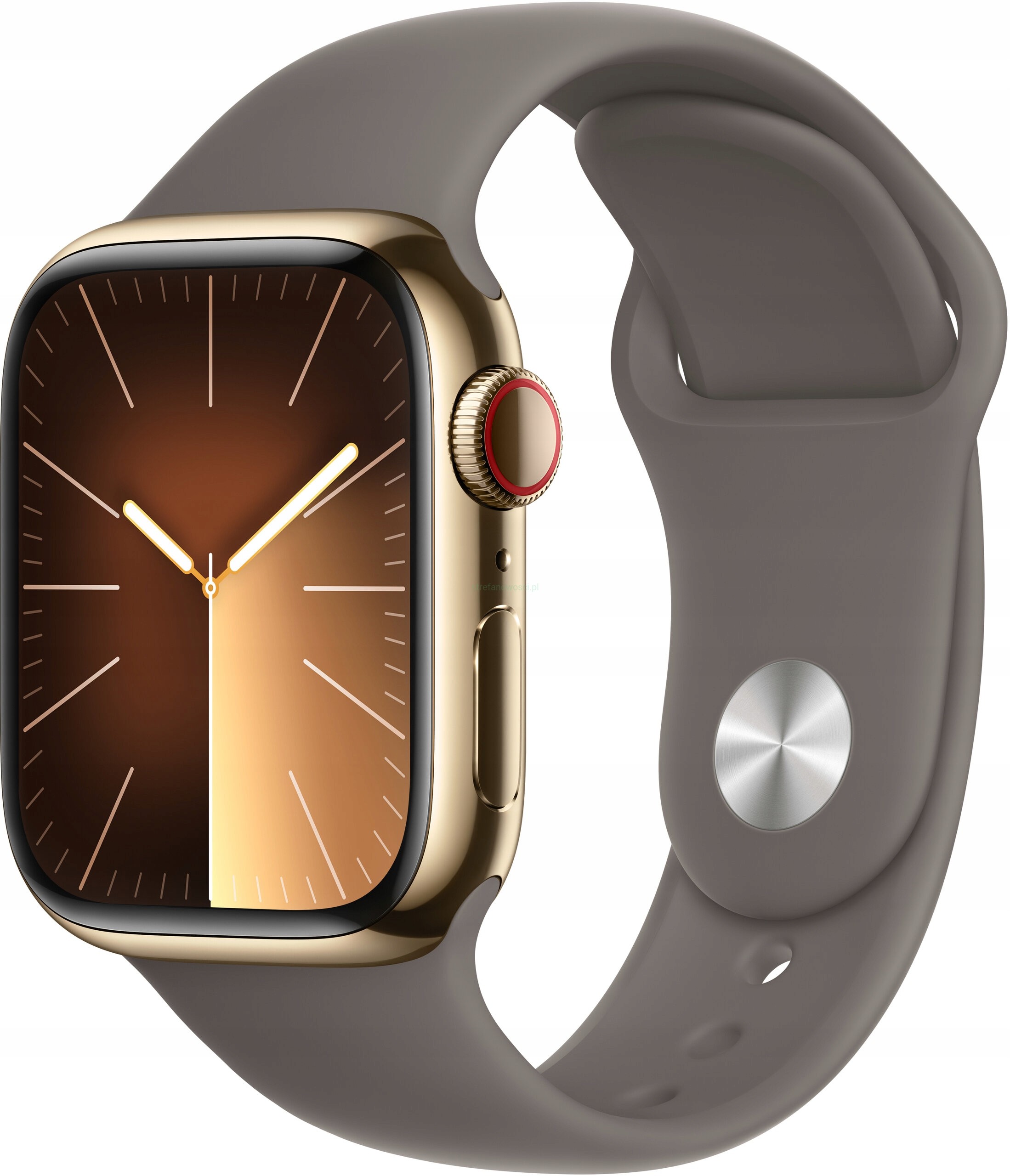 Apple Watch Series 9 GPS + Cellular 41mm złoty LTE eSIM zaplombowany ...